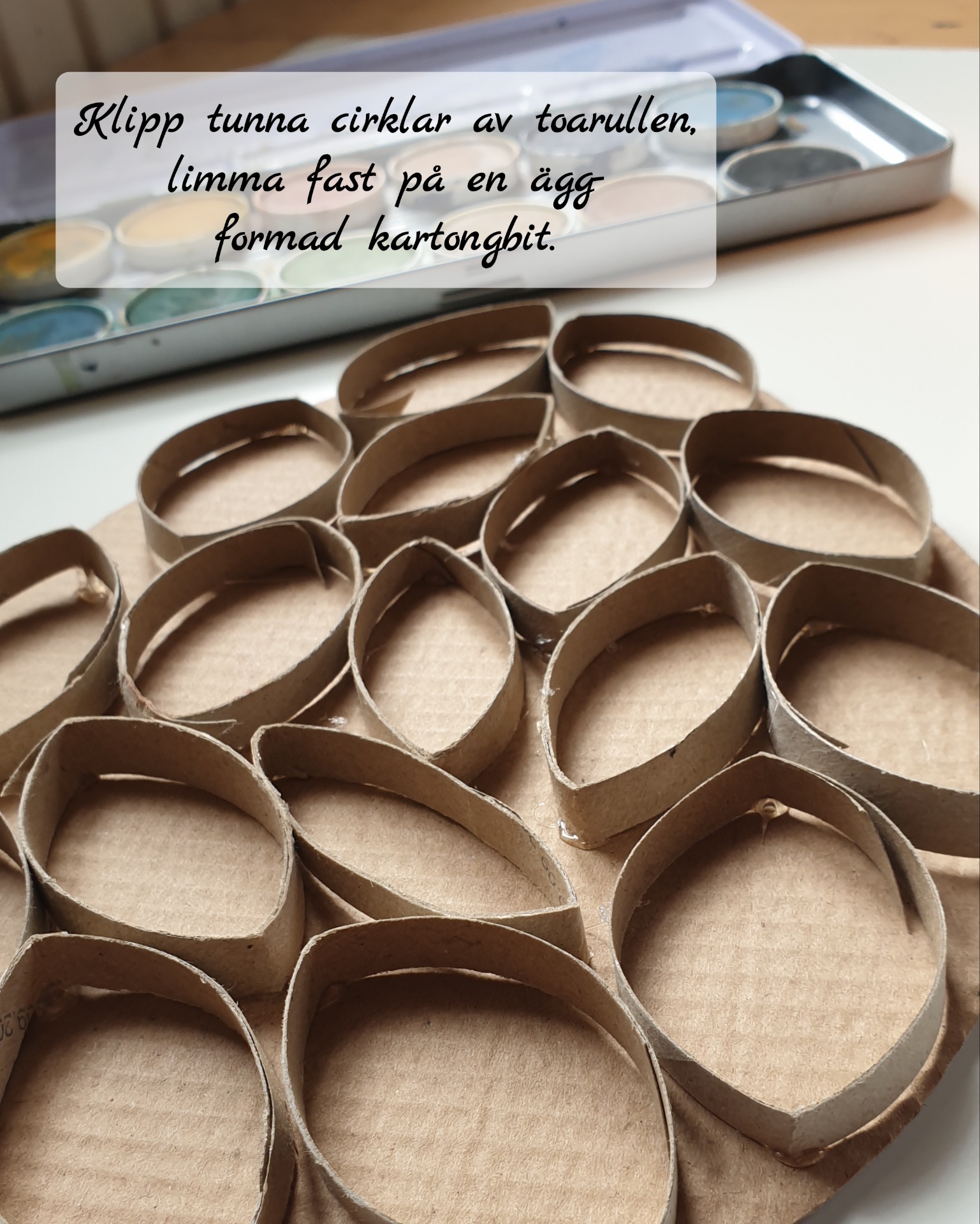 4 enkla påskpyssel med toarullar – återbruk för barn